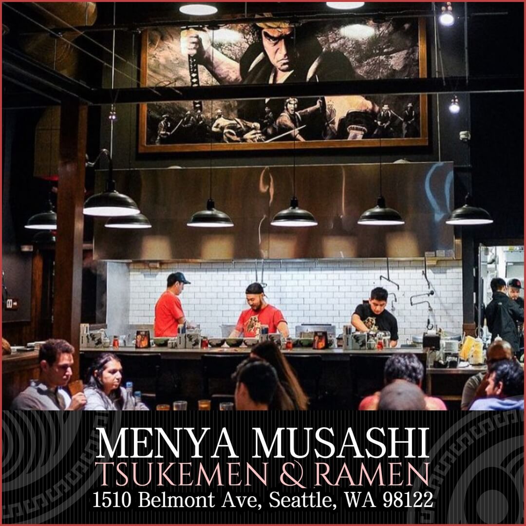Menya Musashi Tsukemen & Ramen 🍥 - WowSeattle Seattle KCR