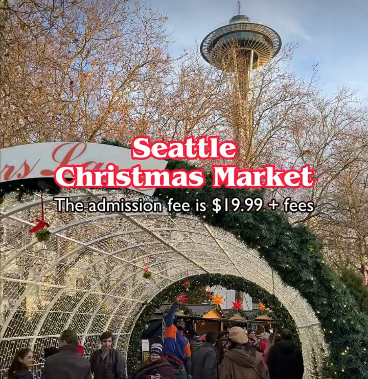 시애틀 첫! 크리스마스 마켓🎄🎅 - WowSeattle Seattle KCR